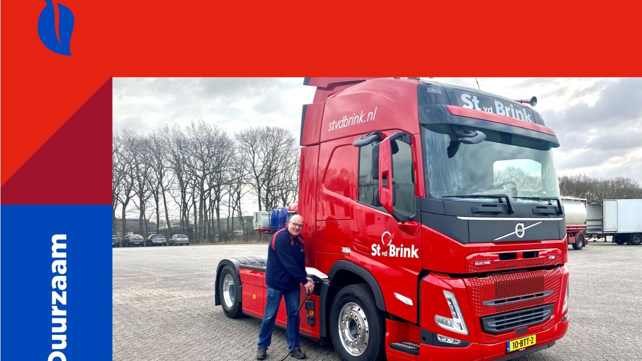 Eerste Volvo FM Electric in gebruik | St vd Brink